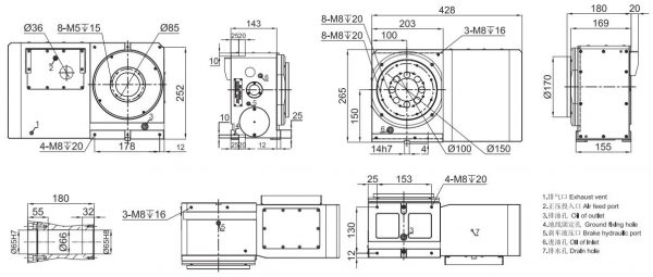 Roller CAM 4 Axis Rotary Table China Manufacturer & Factory- SilverCNC