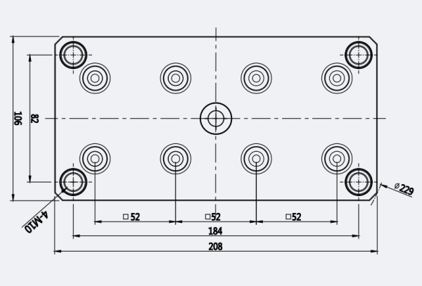 Affordable Multi position base plate from- SilverCNC