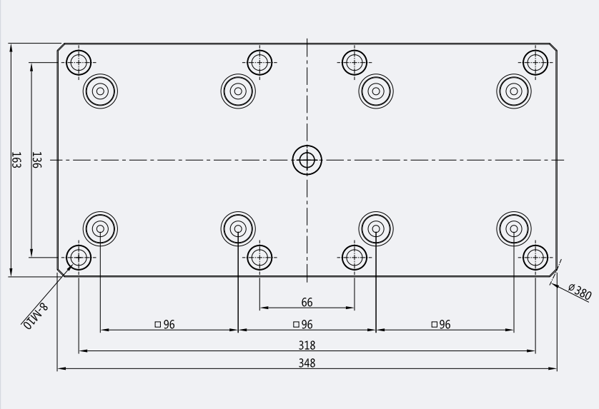Affordable Multi position base plate from- SilverCNC